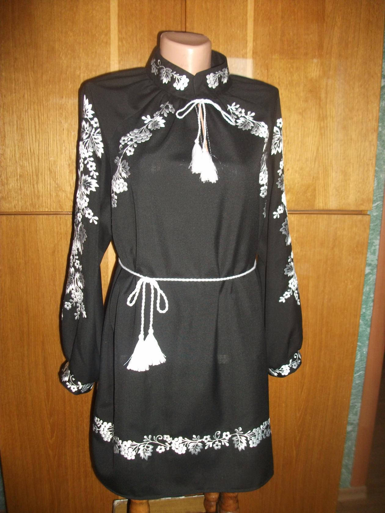 Black Embroidered Blouse Hand Embroidered Shirt Flower - Etsy