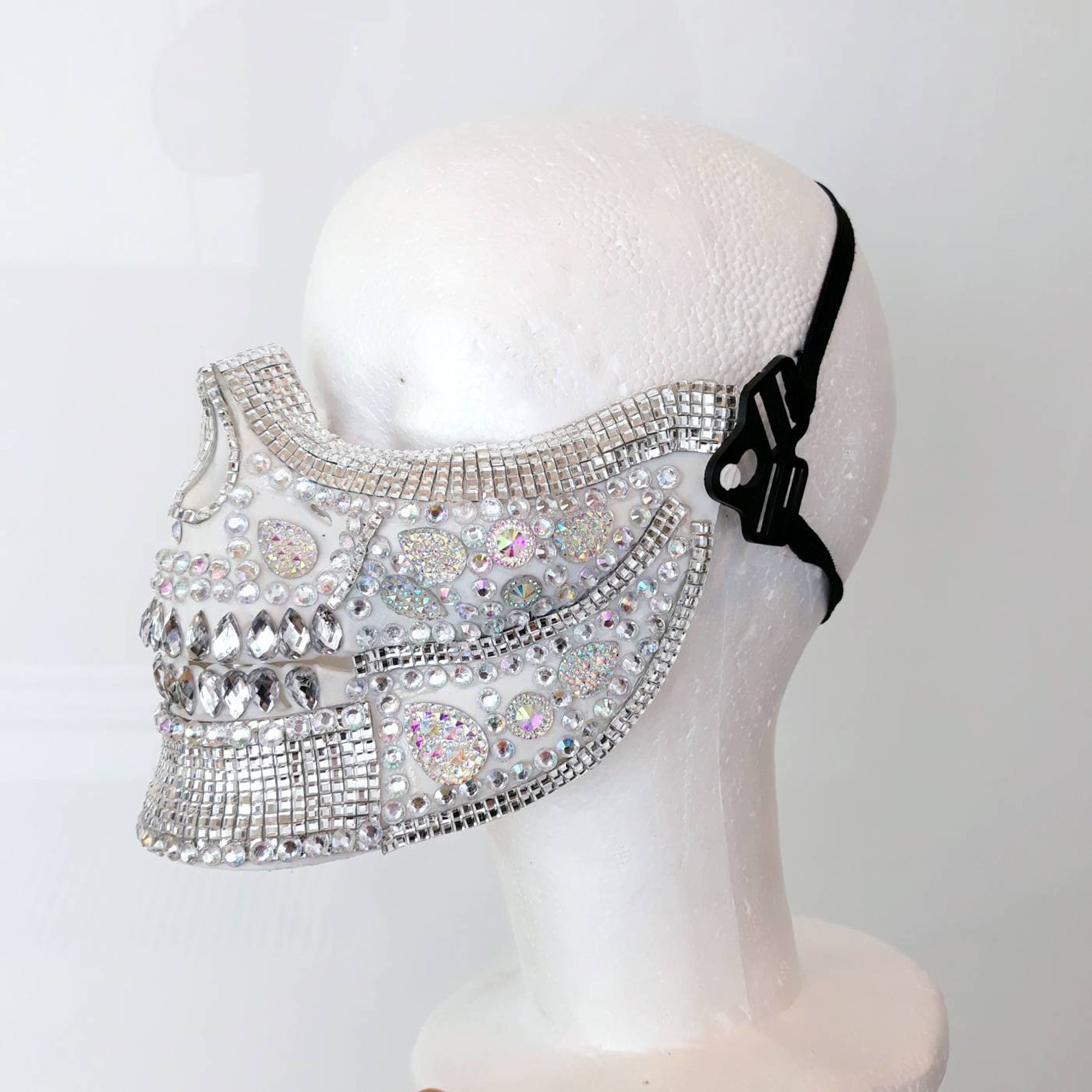 Men's Skull Mask Festival Mask for Man Ladies' White - Etsy