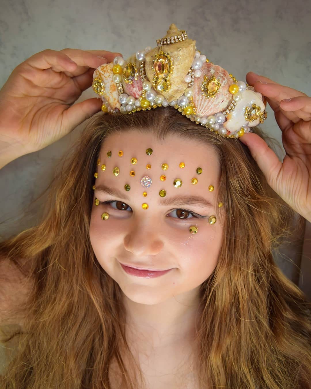 Mermaid Shell Crown Ocean Princess headpiece Beach Bride | Etsy