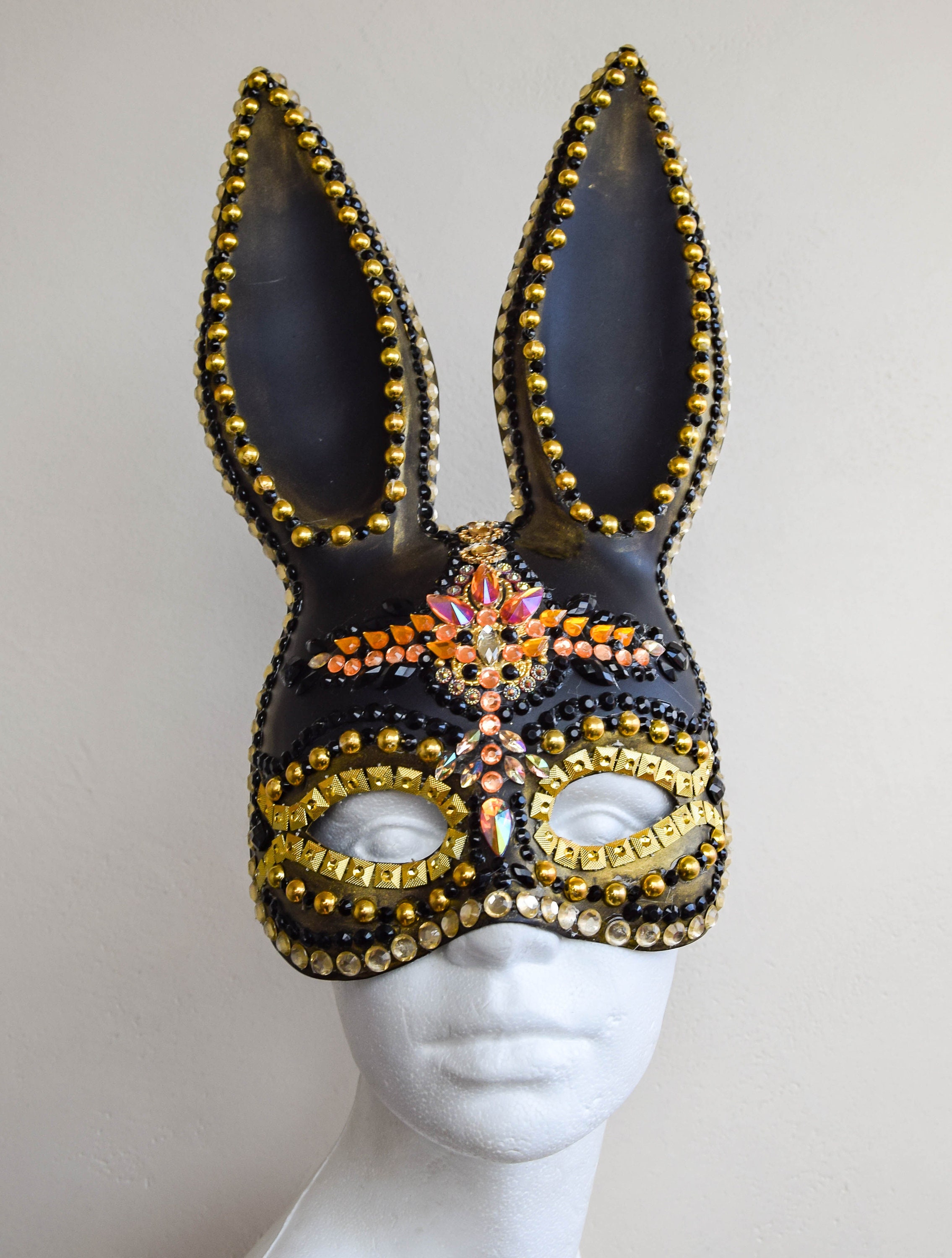 Bunny Mask Men's Women's Egyptian Rabbit Animal - Etsy