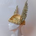 Men's Women's Winged Headdress Helmet, Headpiece, Hermes Mercury ...