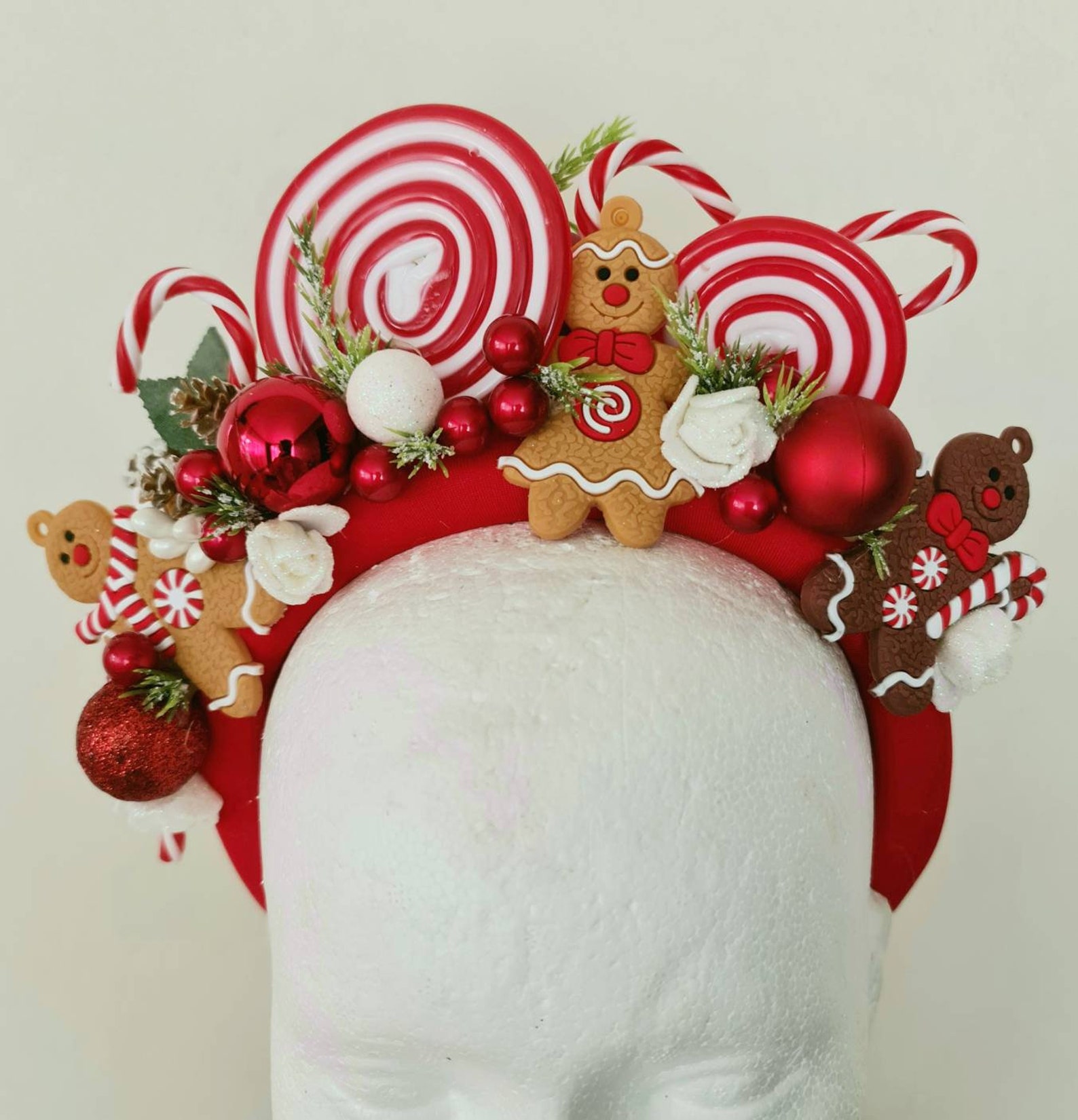 Christmas Candy Headband Christmas Party Headpiece New - Etsy