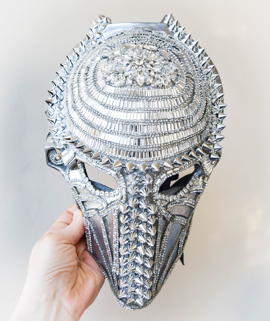 Predator Helmet Mask for Women, Festival Designer Mask - Etsy