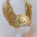 Men's Women's Winged Headdress Helmet, Headpiece, Hermes Mercury ...