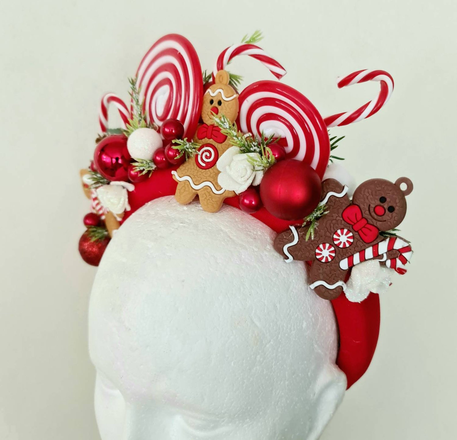 Christmas Candy Headband Christmas Party Headpiece New - Etsy