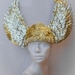 Men's Women's Winged Headdress Helmet, Headpiece, Hermes Mercury ...