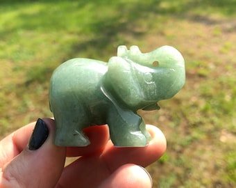 Jade elephant | Etsy