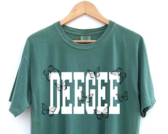 Delta Zeta // Deezee // the Keely Butterfly Sorority Shirt // Comfort ...