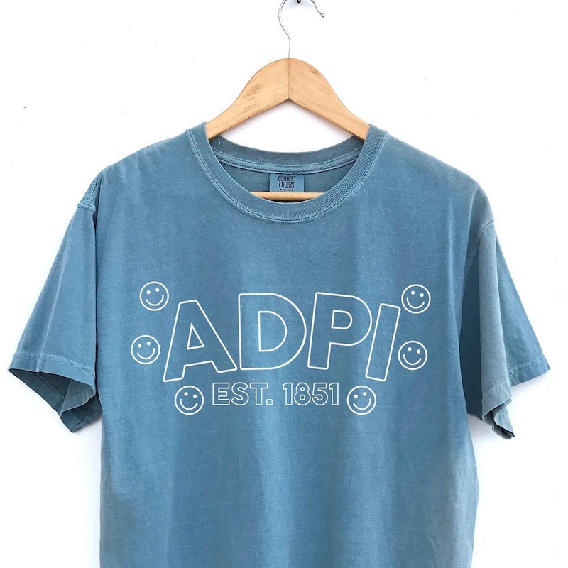 Alpha Delta Pi Shirt - Etsy