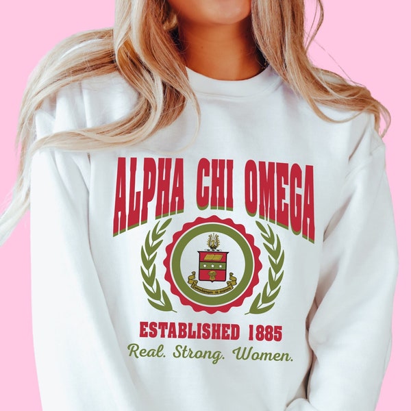 Chi Omega Crest Shirt - Etsy