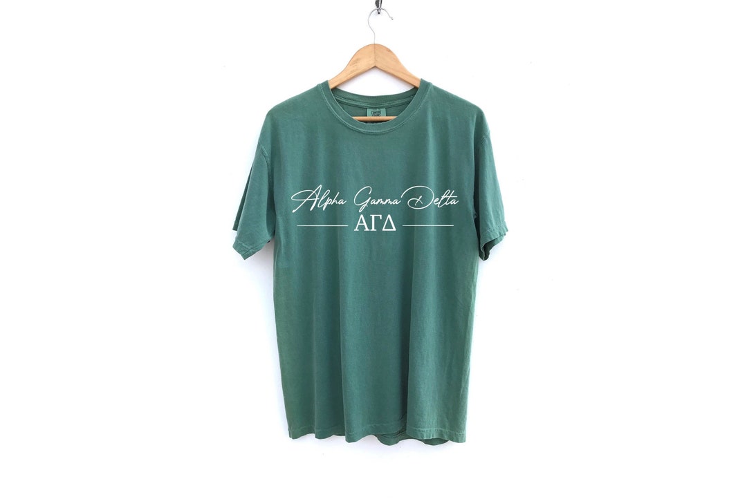 Alpha Gamma Delta // Alpha Gam // Greek Letters and Script Sorority ...