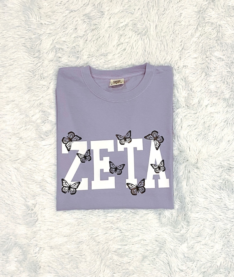 Alpha Xi Delta // Axid // the Keely Butterfly Sorority Shirt // Comfort ...