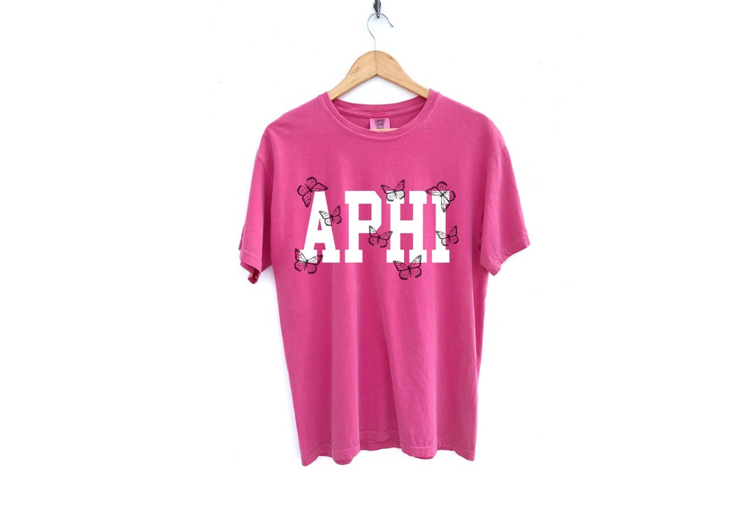 Alpha Phi // Aphi // the Keely Butterfly Sorority Shirt // Comfort ...