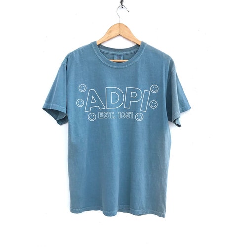 Alpha Delta Pi Letter Shirt - Etsy