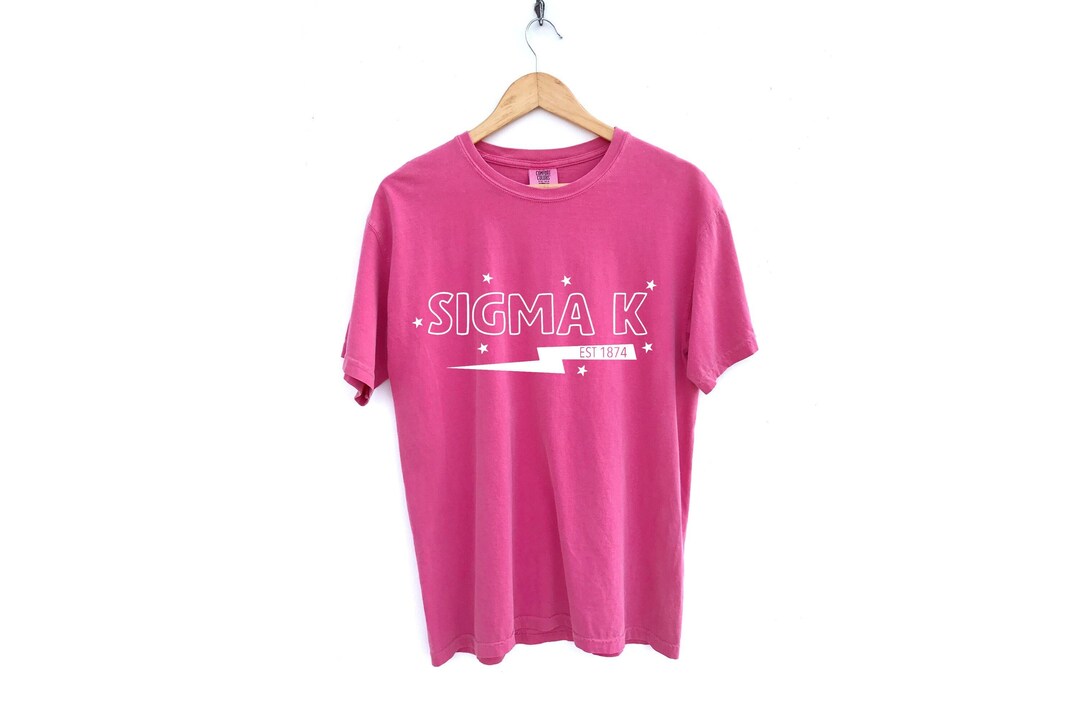 Sigma Kappa // Sigma K // ORIGINAL Lightning Bolt Sorority Shirt ...