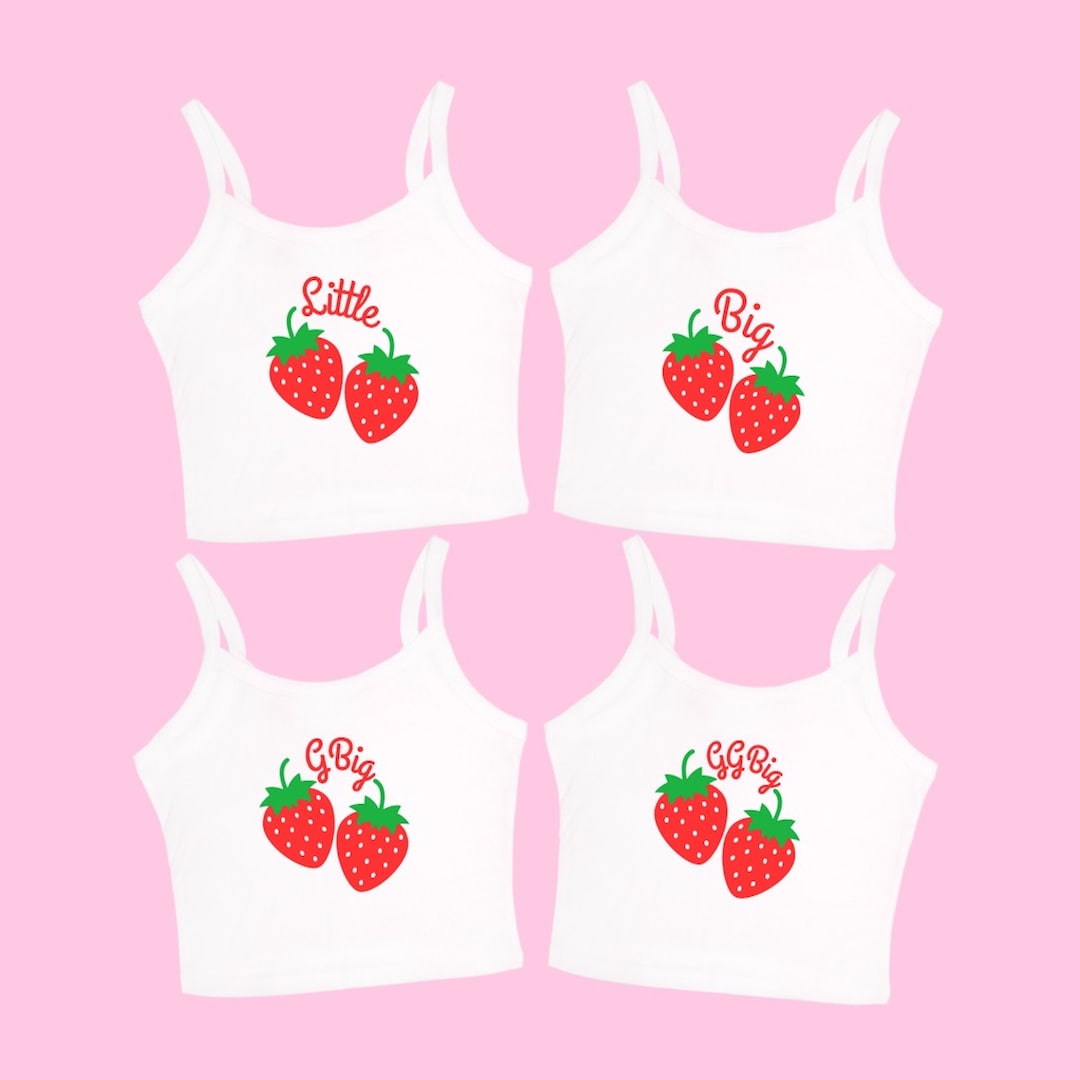 Strawberry Big Little Family Shirts // Berry Big Little Reveal Shirts ...