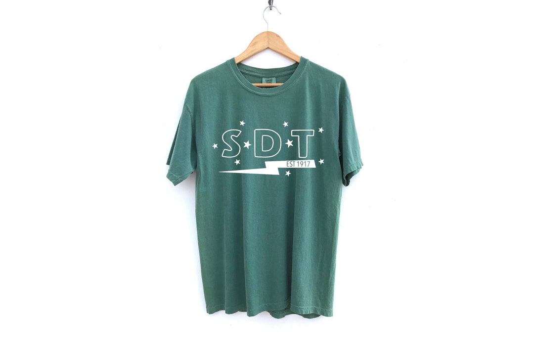Sigma Delta Tau // SDT // ORIGINAL Lightning Bolt Sorority Shirt ...