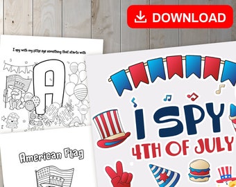 I Spy 4th of July - Etsy