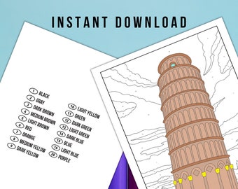 dubai frame coloring pages