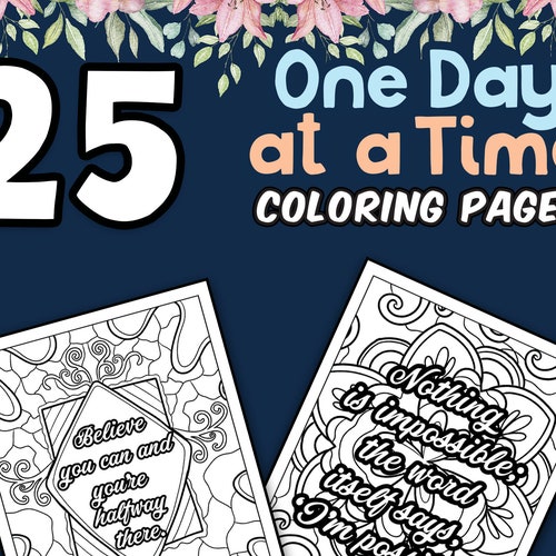 BEST VALUE 25 Twelve Steps to Recovery Coloring Pages - Etsy