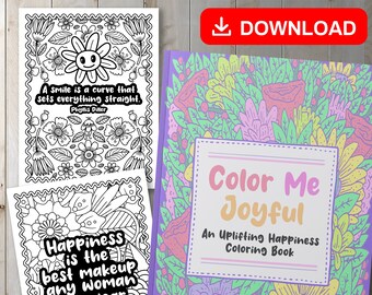 color me happy coloring book pages