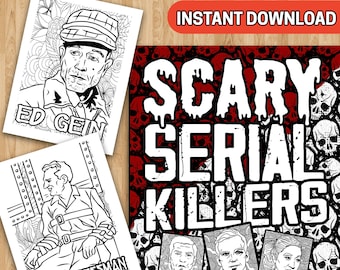 Crime Coloring Book - Etsy