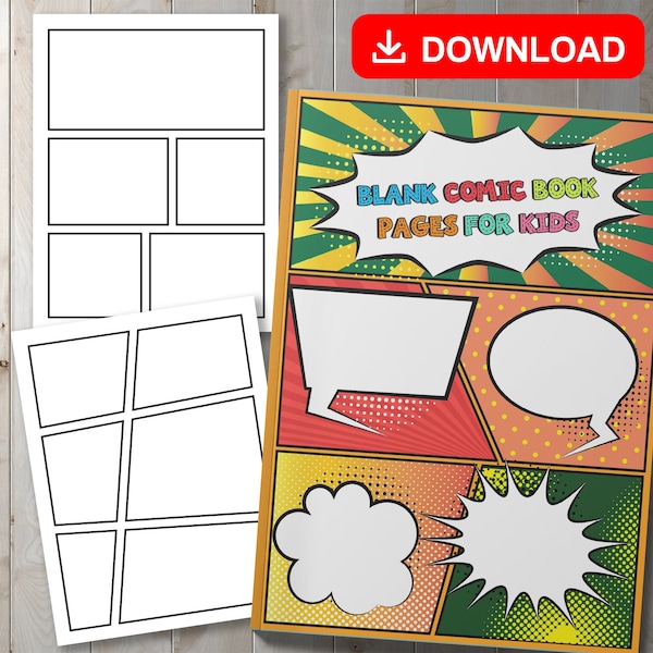 Best Value Create Your Own Comic Book Instant Download - Etsy Australia Best Value Create Your Own Comic Book Instant Download - Etsy Australia