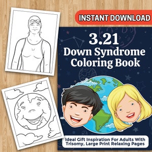 down syndrome coloring book
