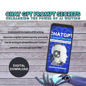 Best Value Chat GPT Prompt Secrets, Unleashing the Power of AI Writing instant Download Unlock ...