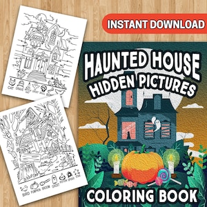 hidden image coloring book