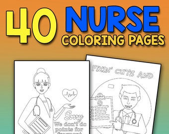 Scrubs Pdf Coloring - Etsy