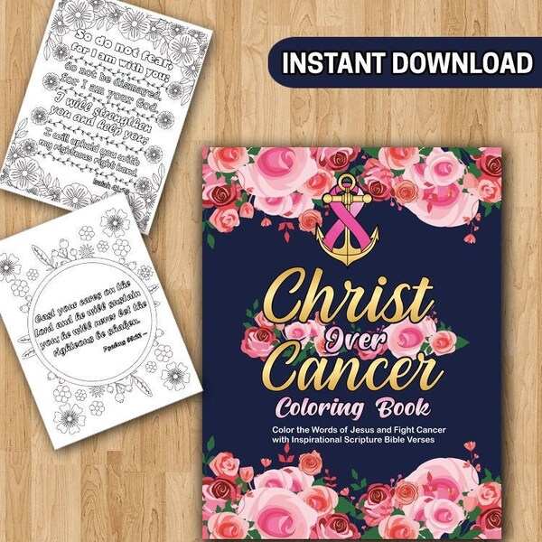 Breast Cancer Awareness Coloring Pages - Etsy