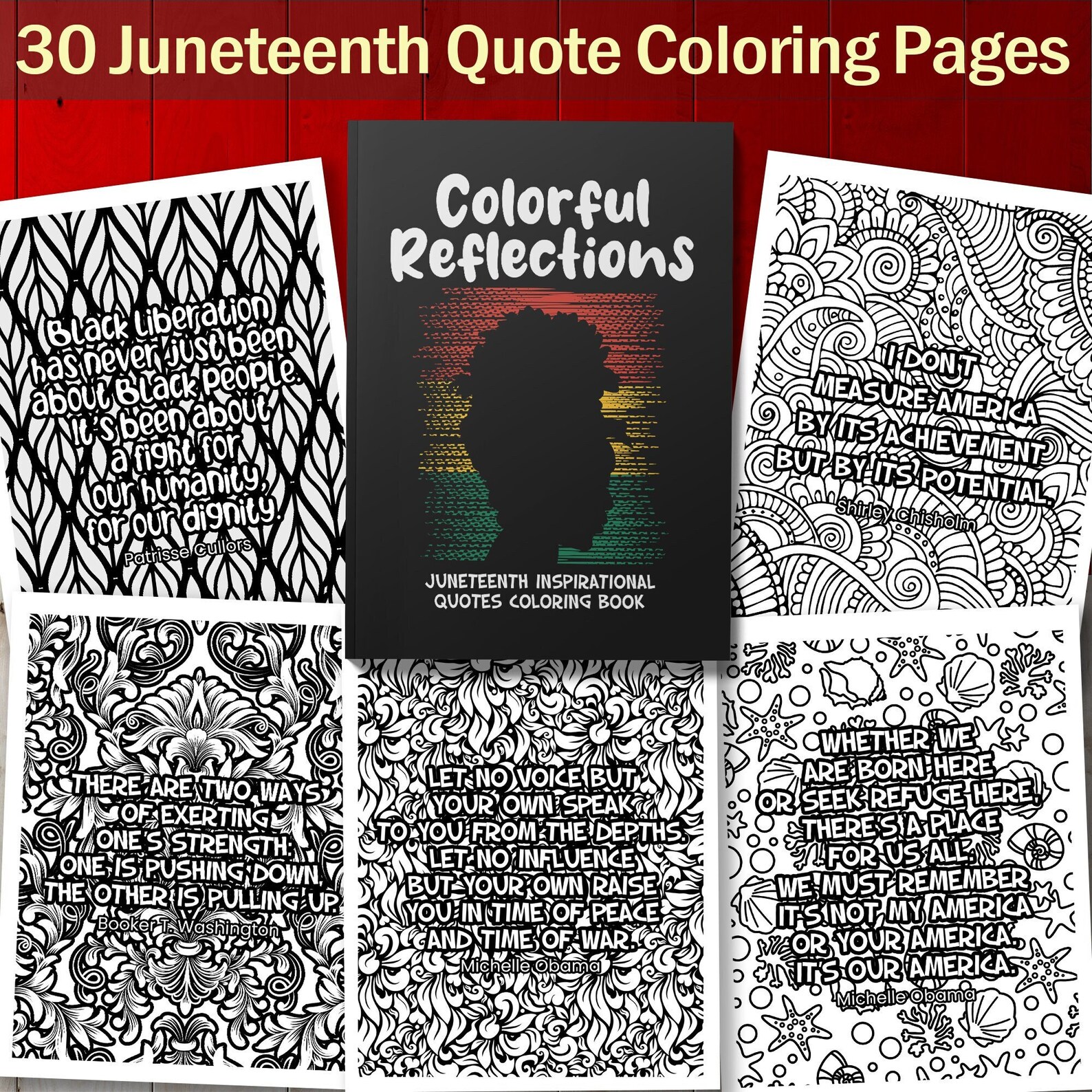 BEST VALUE Colorful Reflections - Instant Download PDF Juneteenth ...