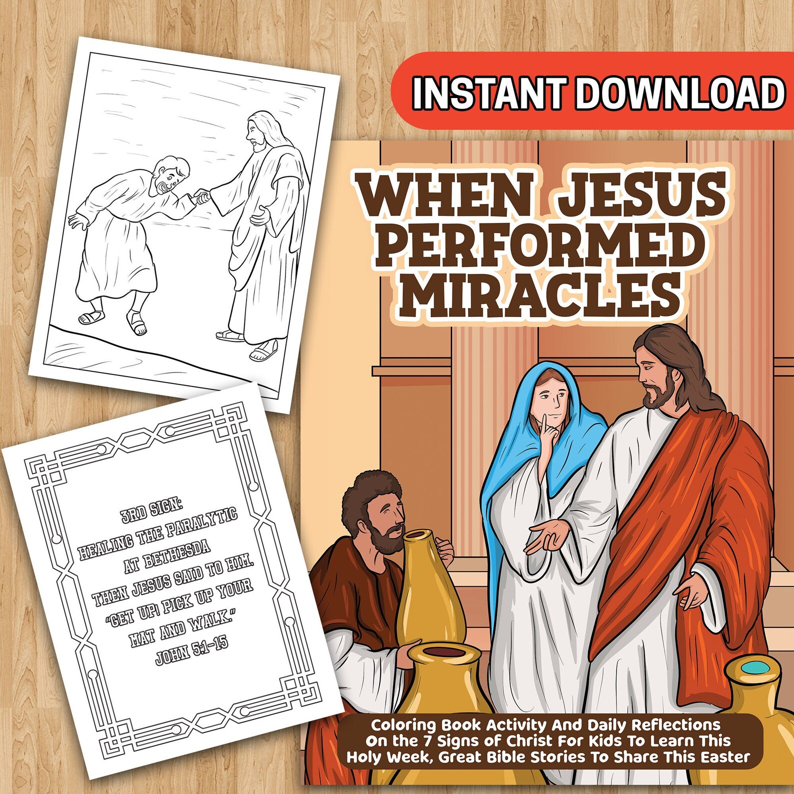 BEST VALUE When Jesus Performed Miracles - Instant Download 7 Signs of ...