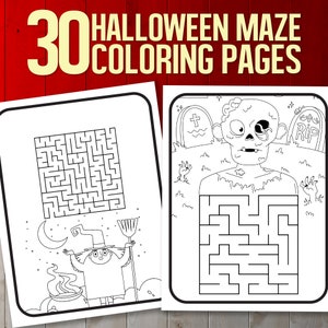 BEST VALUE! Creepy Mazes! Activity Book for Kids to Solve This ...