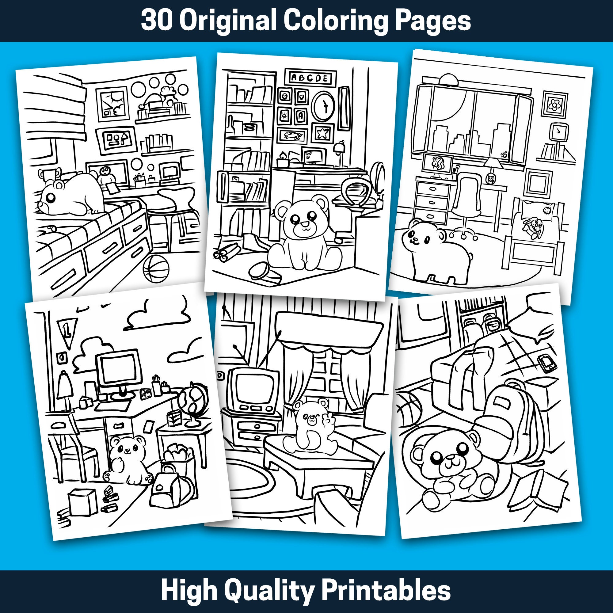 BEST VALUE Teddy Bear Hunt Coloring Book - an Exciting and Creative ...