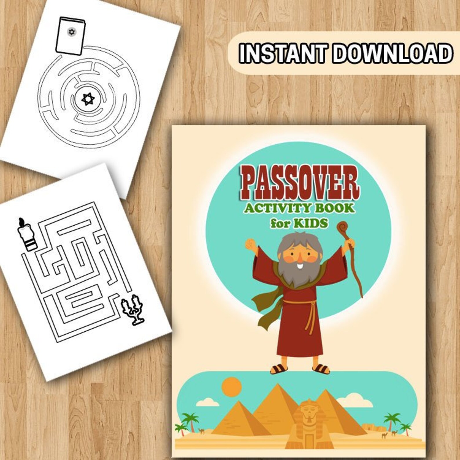 BEST VALUE 21 Passover Activity Book for Kids: This Pesach Featuring ...