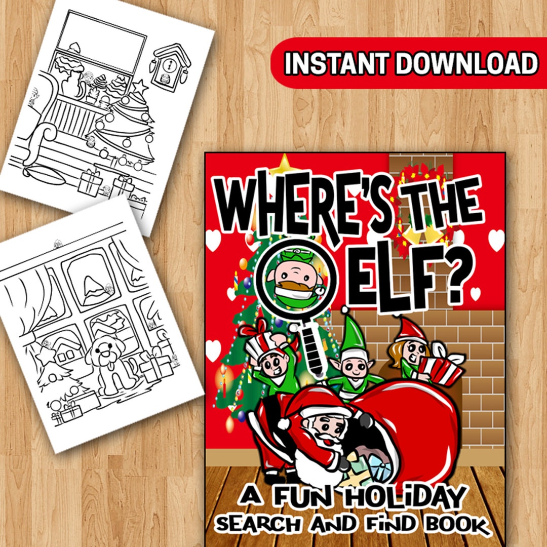BEST VALUE Build Where's the Elf? – 25 Printable Search and Find ...