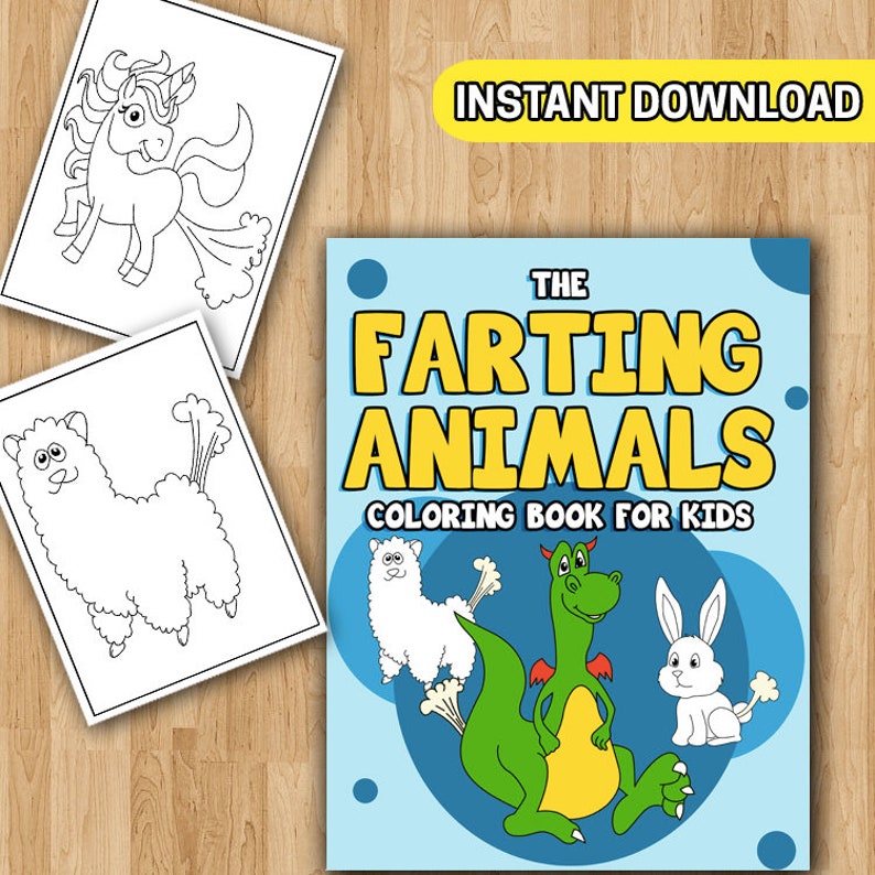 BEST VALUE 25 Farting Creature Coloring Pages the Farting Animal ...