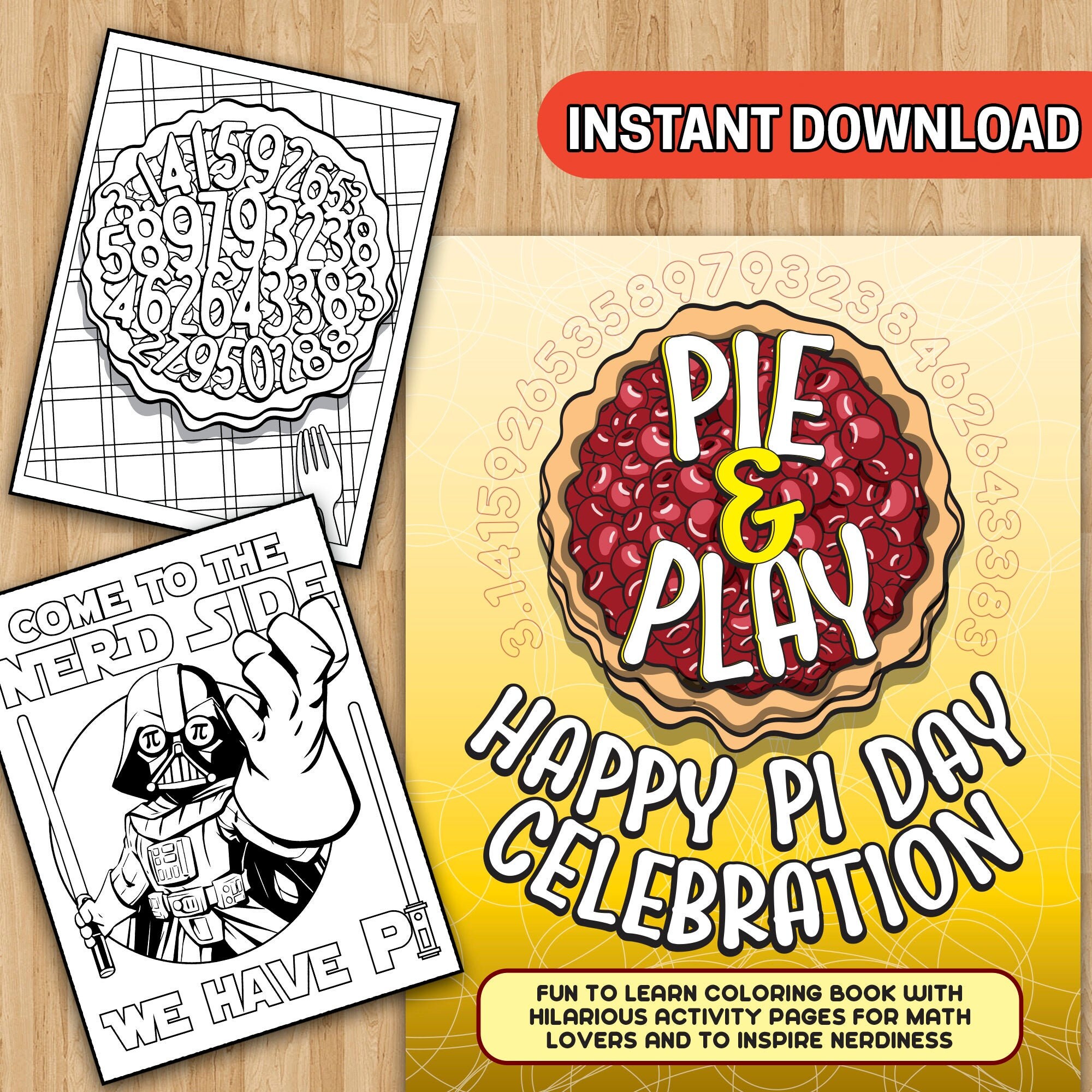 BEST VALUE 30 Pie & Play - Instant Download Happy Pi Day Celebration ...