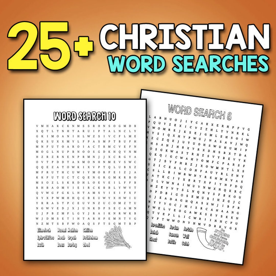 BEST VALUE 25+ Christian Word Searches Christian Word Search Puzzles ...