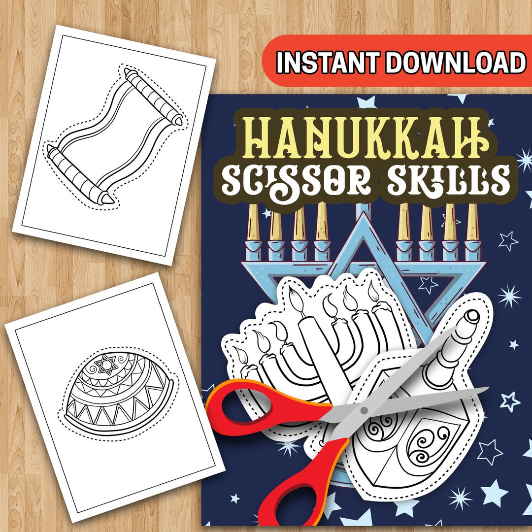 BEST VALUE - 25 Scissor Skills and Coloring Pages for Kids - Instant ...