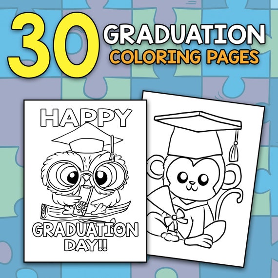 Owl Graduation Coloring Page Education Pinterest