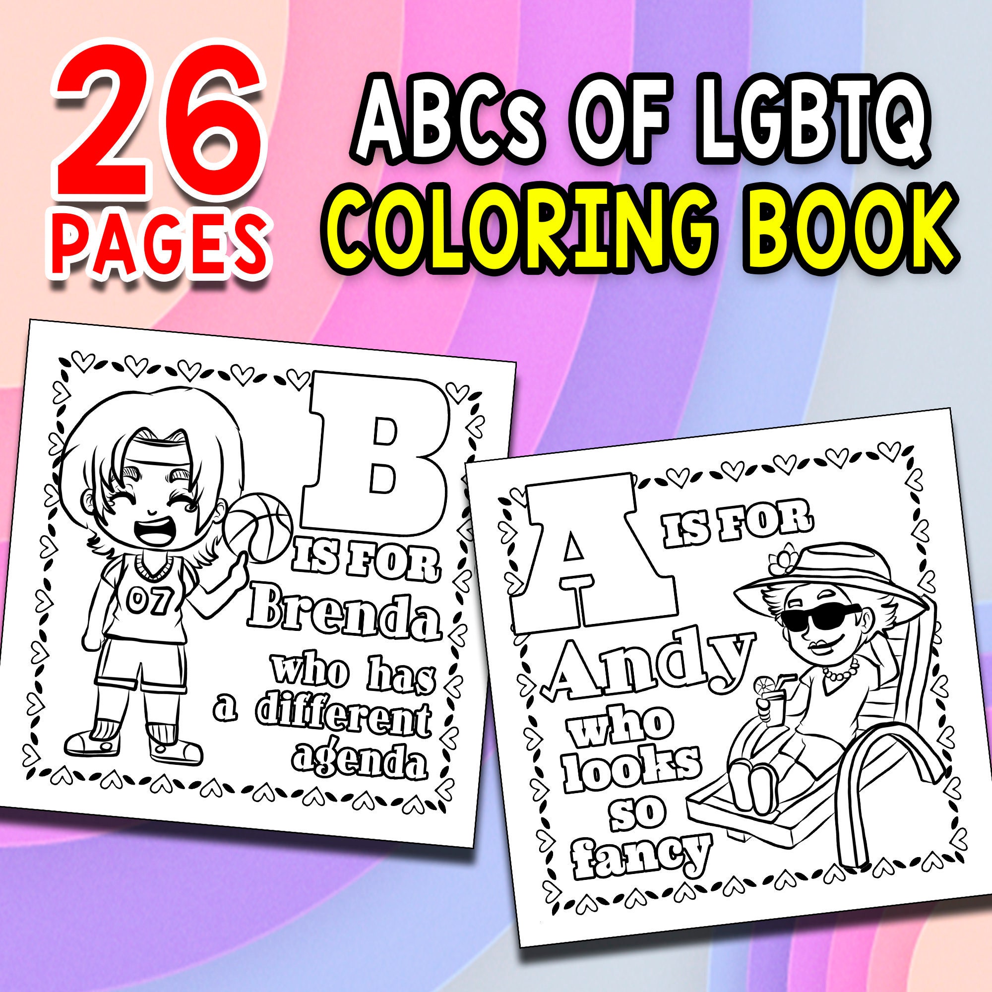 Lgbt Equality Coloring Pages