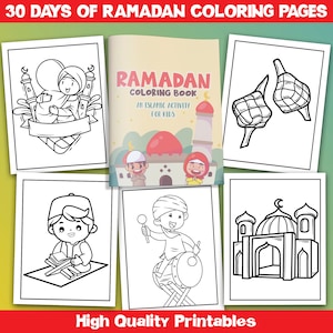 BEST VALUE 30 Ramadan Coloring Book - Instant Download an Islamic ...