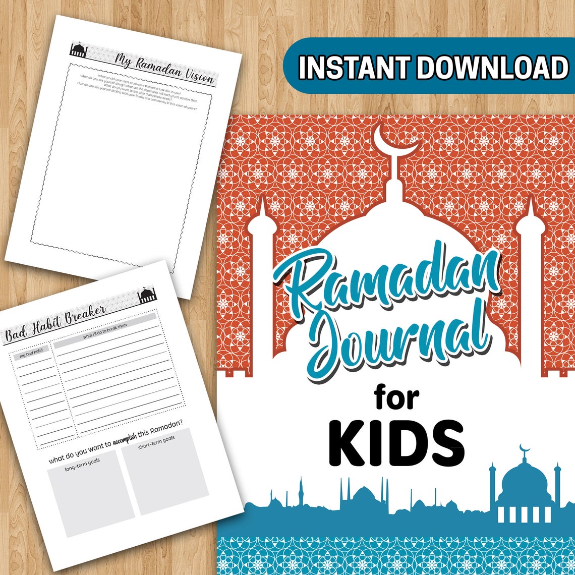 BEST VALUE Ramadan Journal Printable Planner for Kids 2020 - Etsy