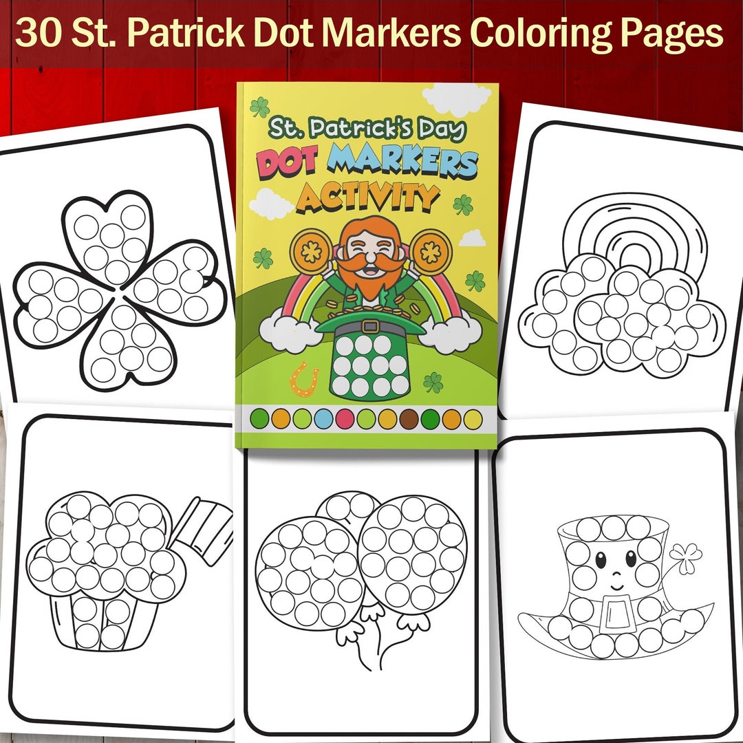 BEST VALUE St. Patrick's Day Dot Markers Activity - Instant Download ...