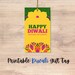BEST VALUE Printable Diwali Gift Tag Instant Download Happy Diwali Gift ...