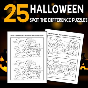 BEST VALUE - 25 Spot the Difference Puzzles - Instant Download ...
