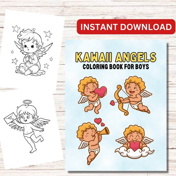Sonny Angel Coloring Book - Etsy